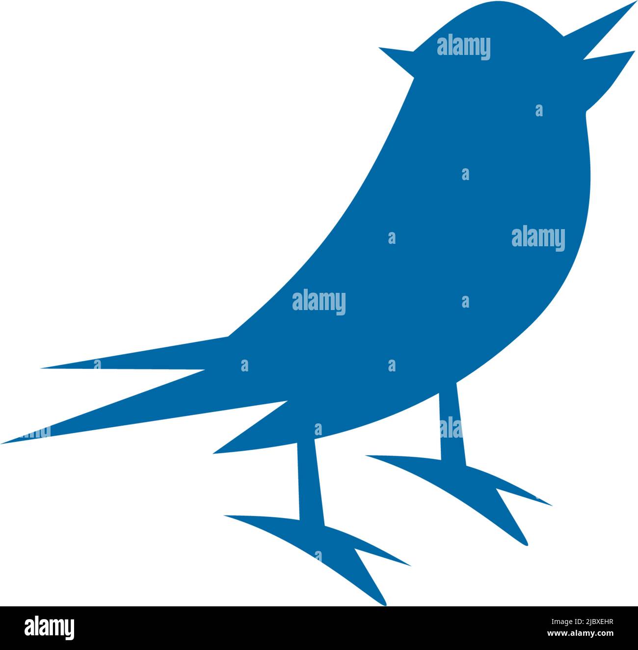 Origami bird icon logo design vecto illustration template Stock Vector ...