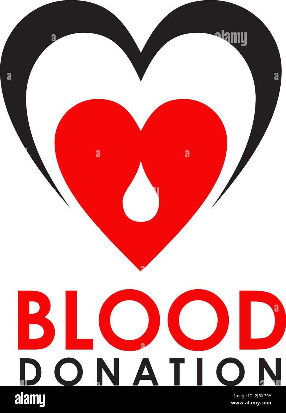 Blood icon logo design inspiration vector template Stock Vector Image ...