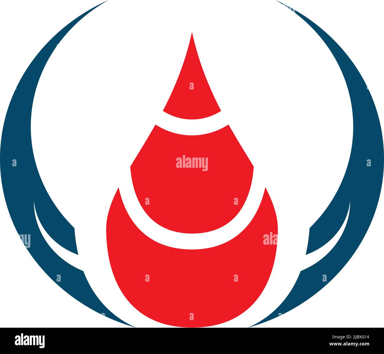 Blood icon logo design vector template Stock Vector Image & Art - Alamy