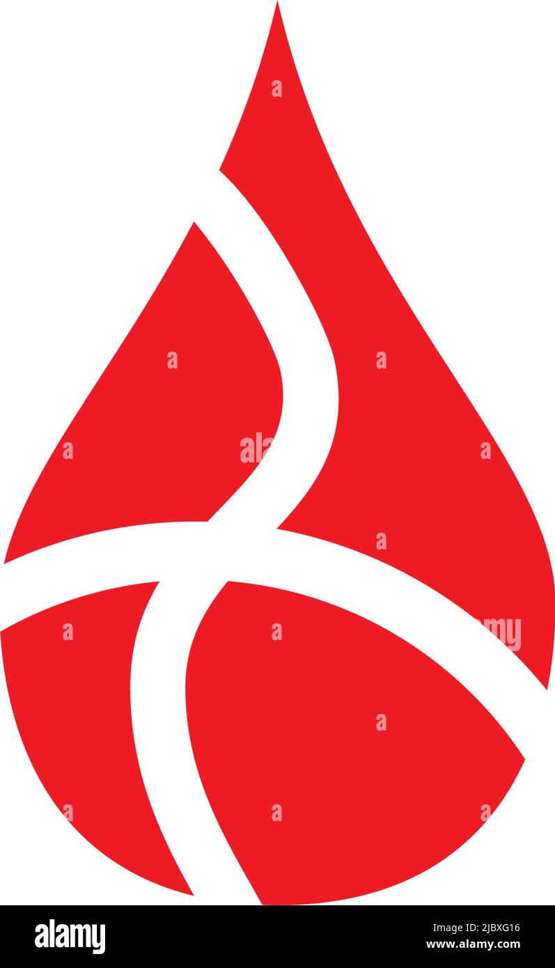 Blood icon logo design vector template Stock Vector Image & Art - Alamy