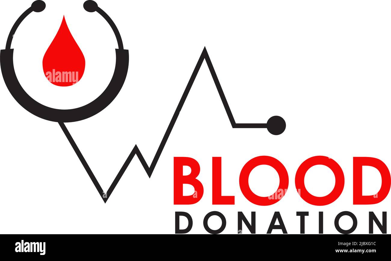 Blood icon logo design inspiration vector template Stock Vector Image ...