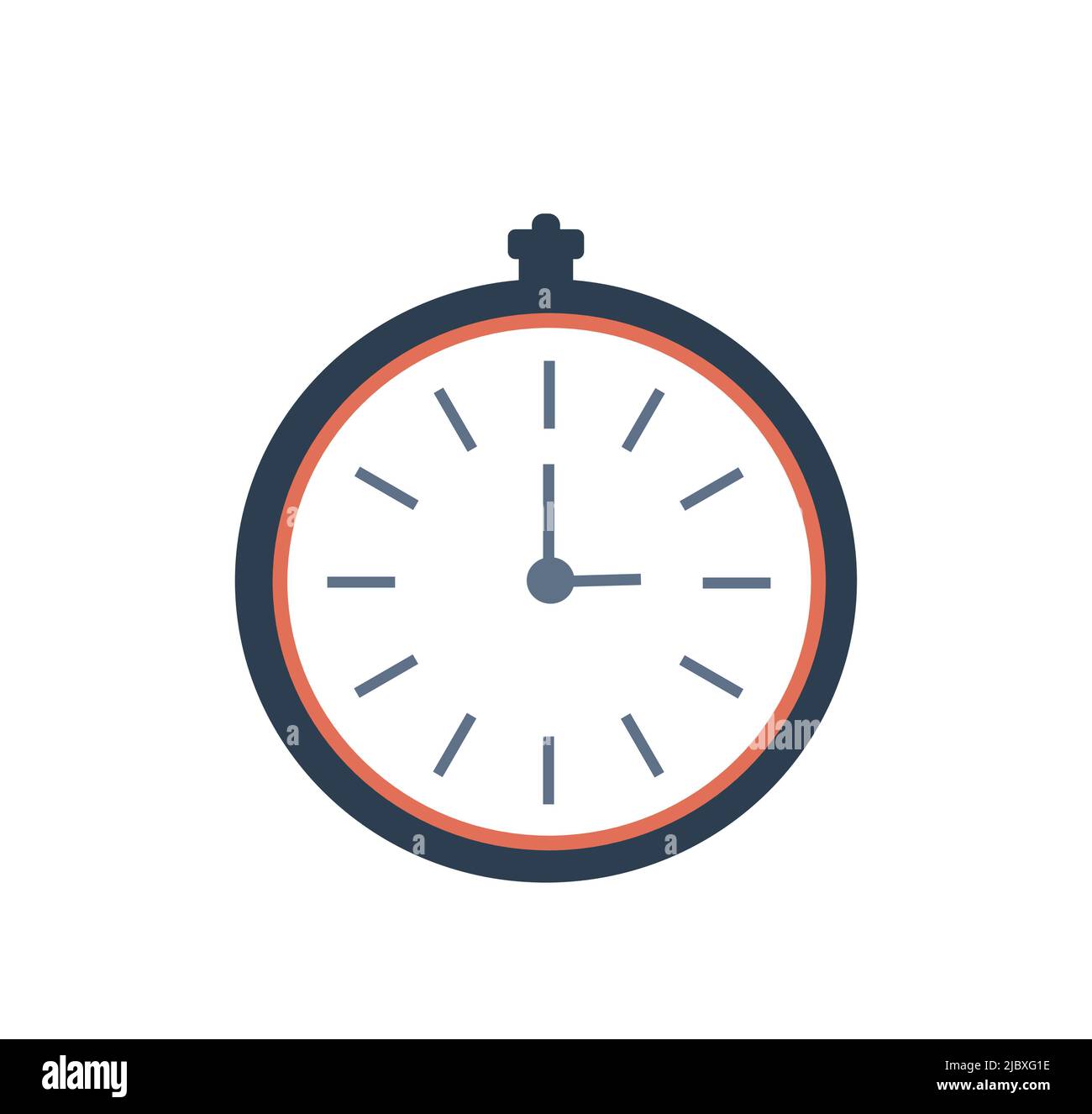 Isolated Time Managment Icon Vector. Flat design Stock Vector Image ...