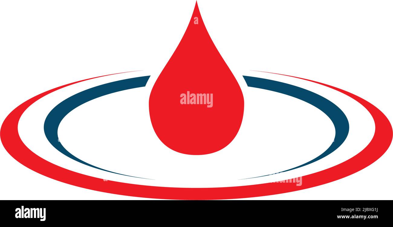 Blood icon logo design vector template Stock Vector Image & Art - Alamy