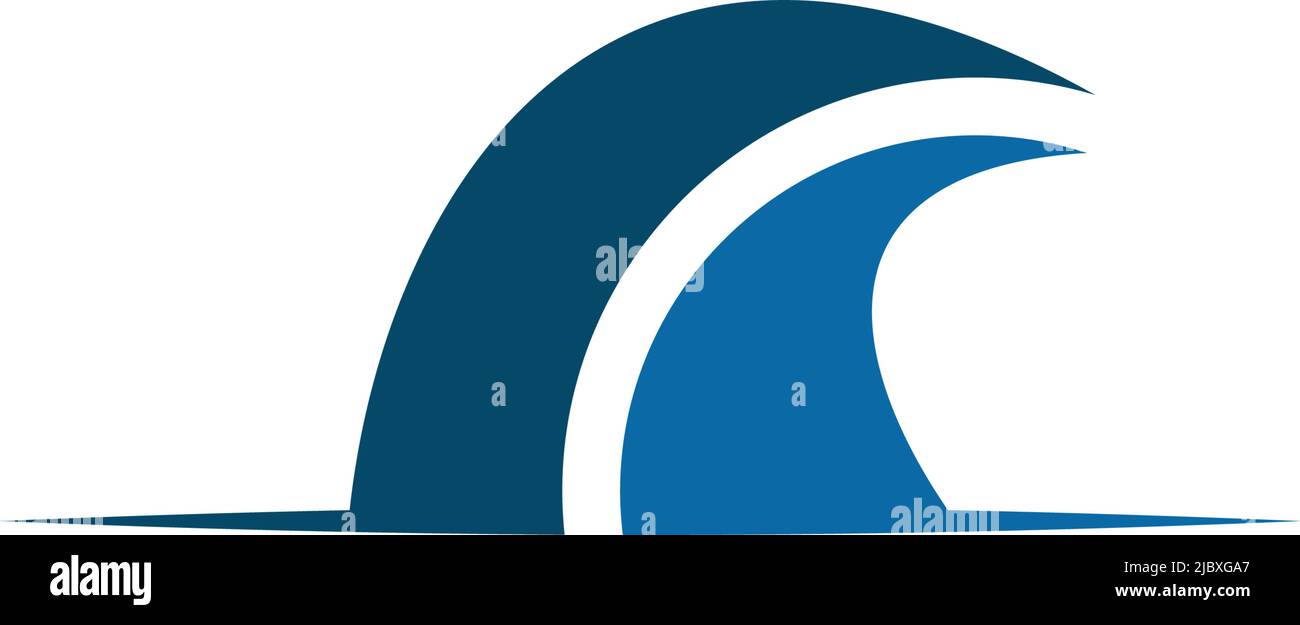 Wave icon logo design inspiration vector template Stock Vector Image ...