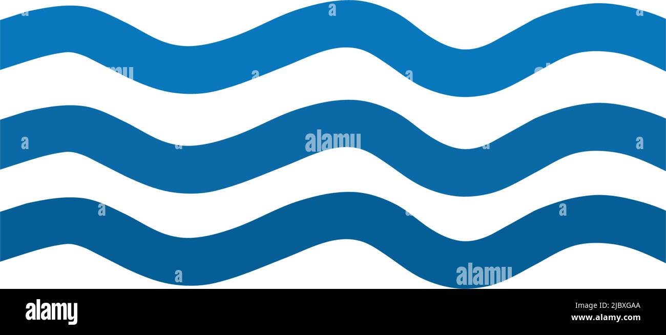 Wave icon logo design inspiration vector template Stock Vector Image ...