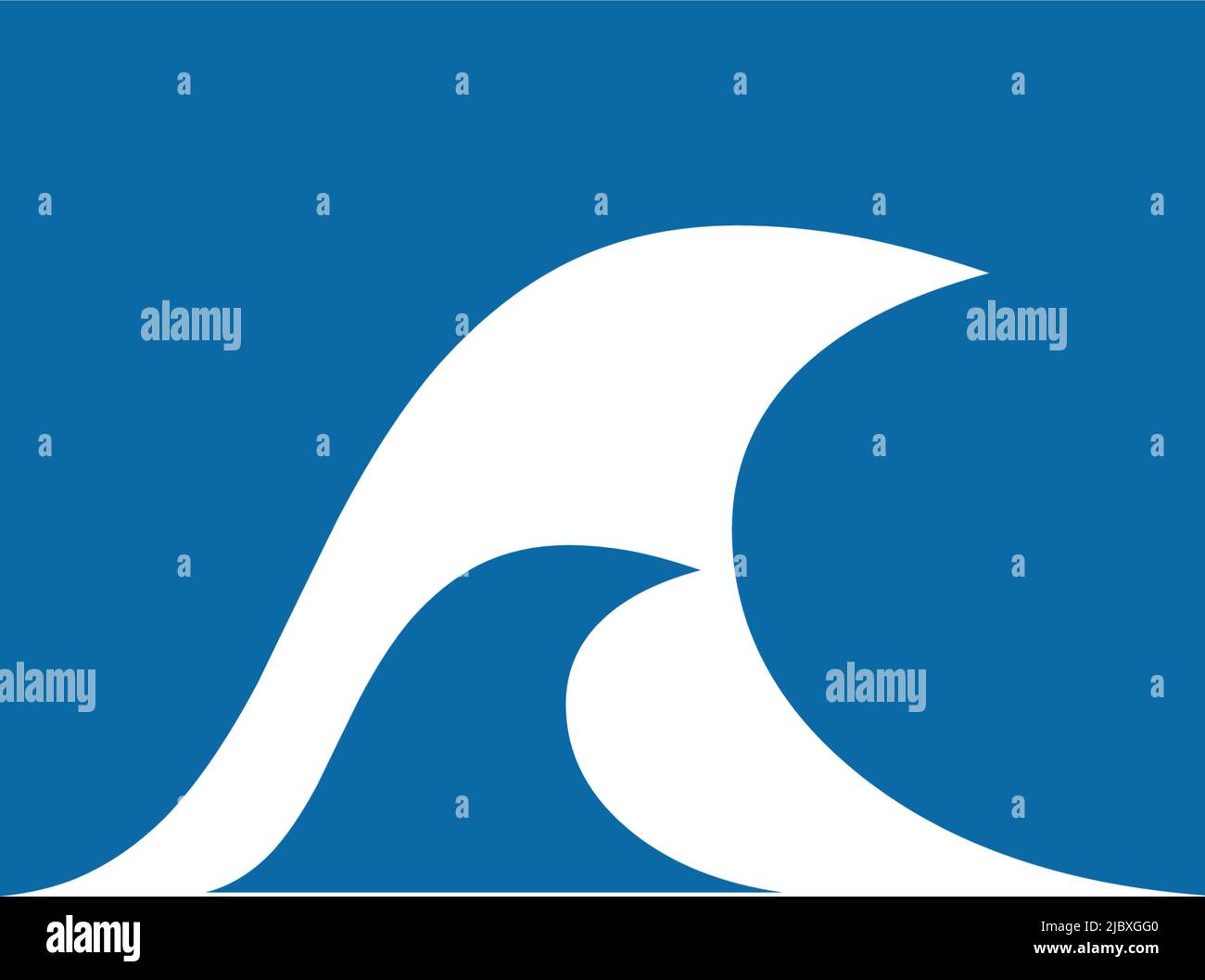 Wave icon logo design inspiration vector template Stock Vector Image ...