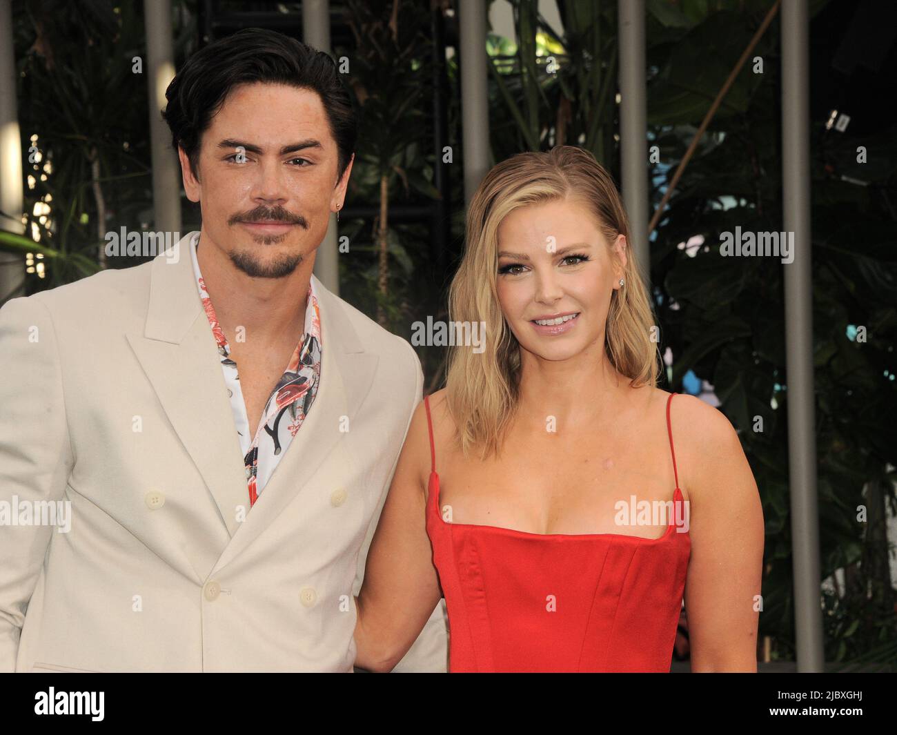 Tom Sandoval and Ariana Madix at the Los Angeles premiere of 'Jurassic ...