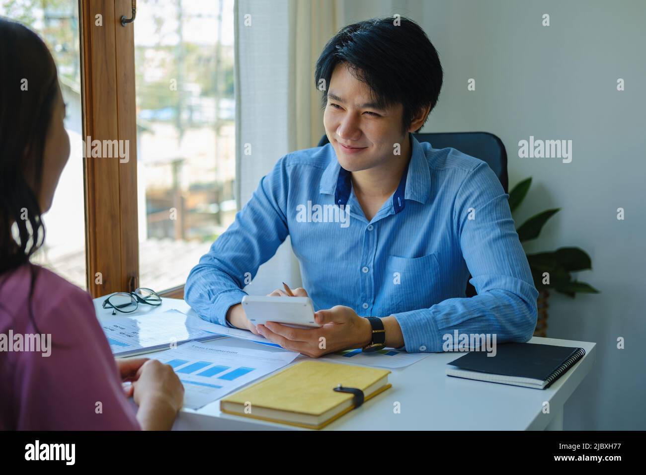financial, Planning, Marketing and Accounting, portrait of Asian male ...
