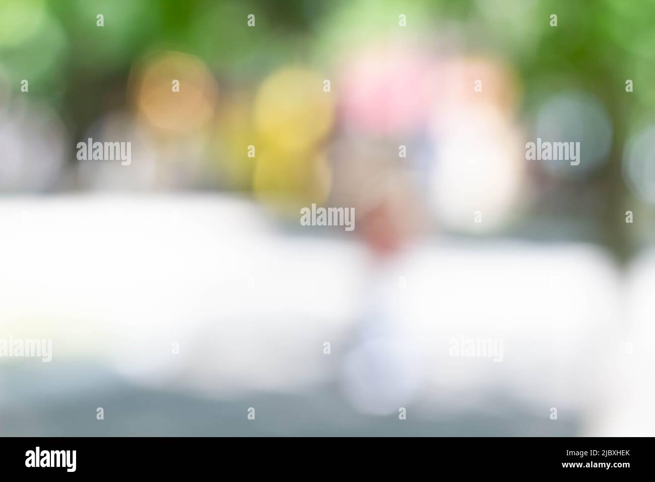 Abstract background. Background in blur out of focus. Texture in shades of green. Bokeh in the ...