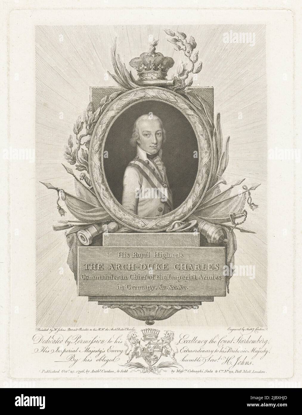 Archduke charles lodewijk johan hi-res stock photography and images - Alamy