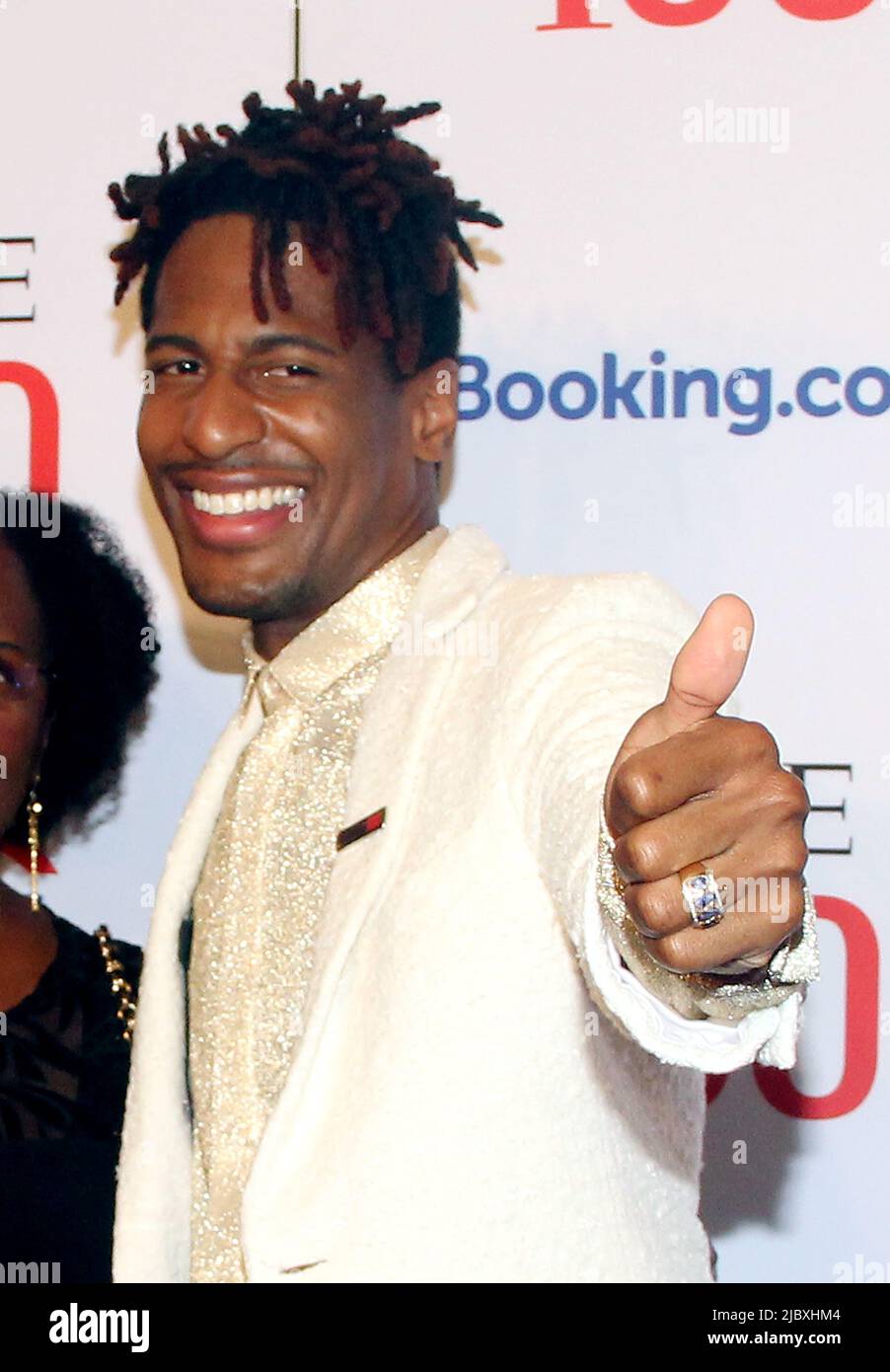 New York, NY, USA. 8th June, 2022. Jon Batiste at the 2022 Time 100 ...