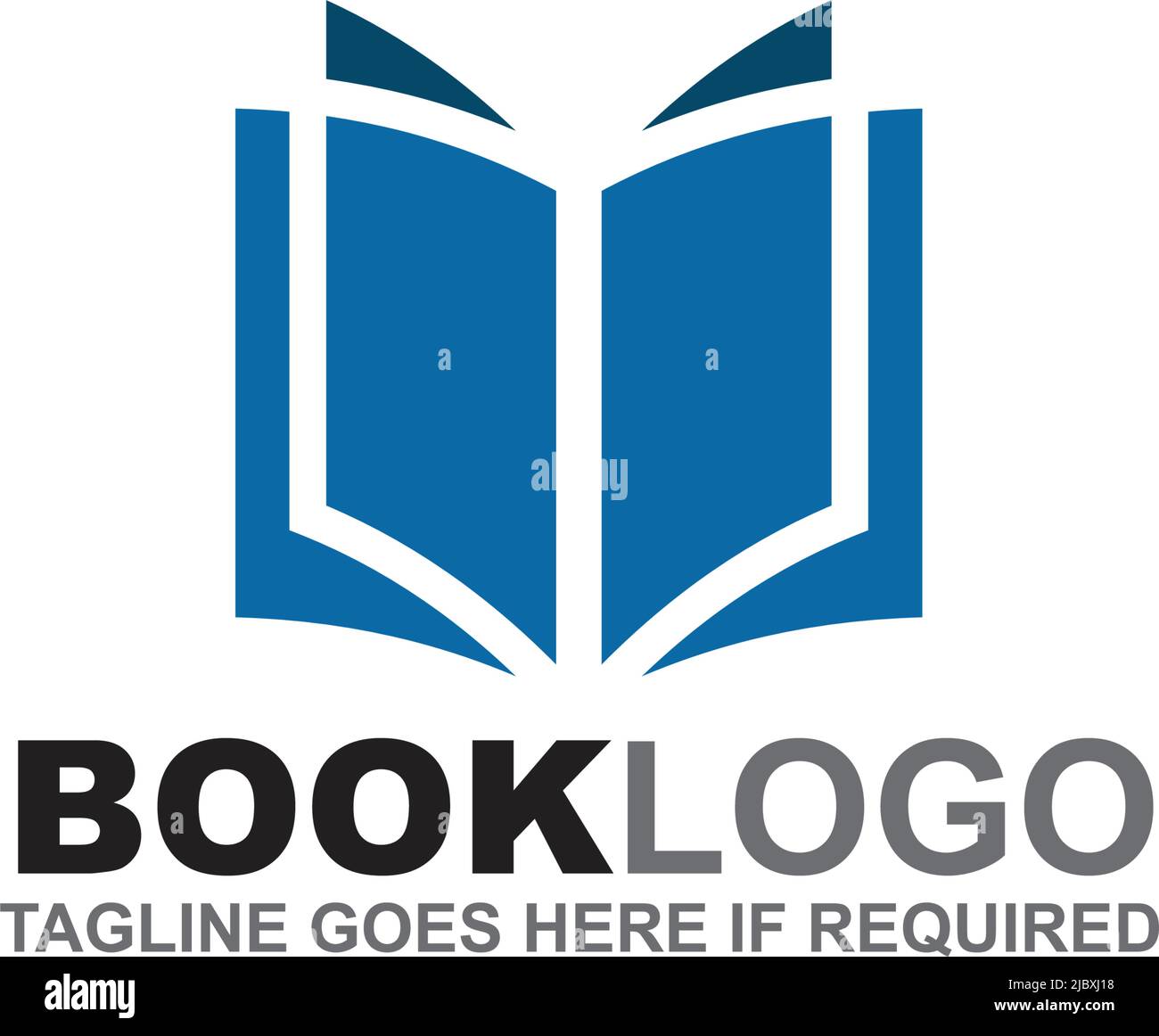 Book logo design inspiration vector template Stock Vector Image & Art ...