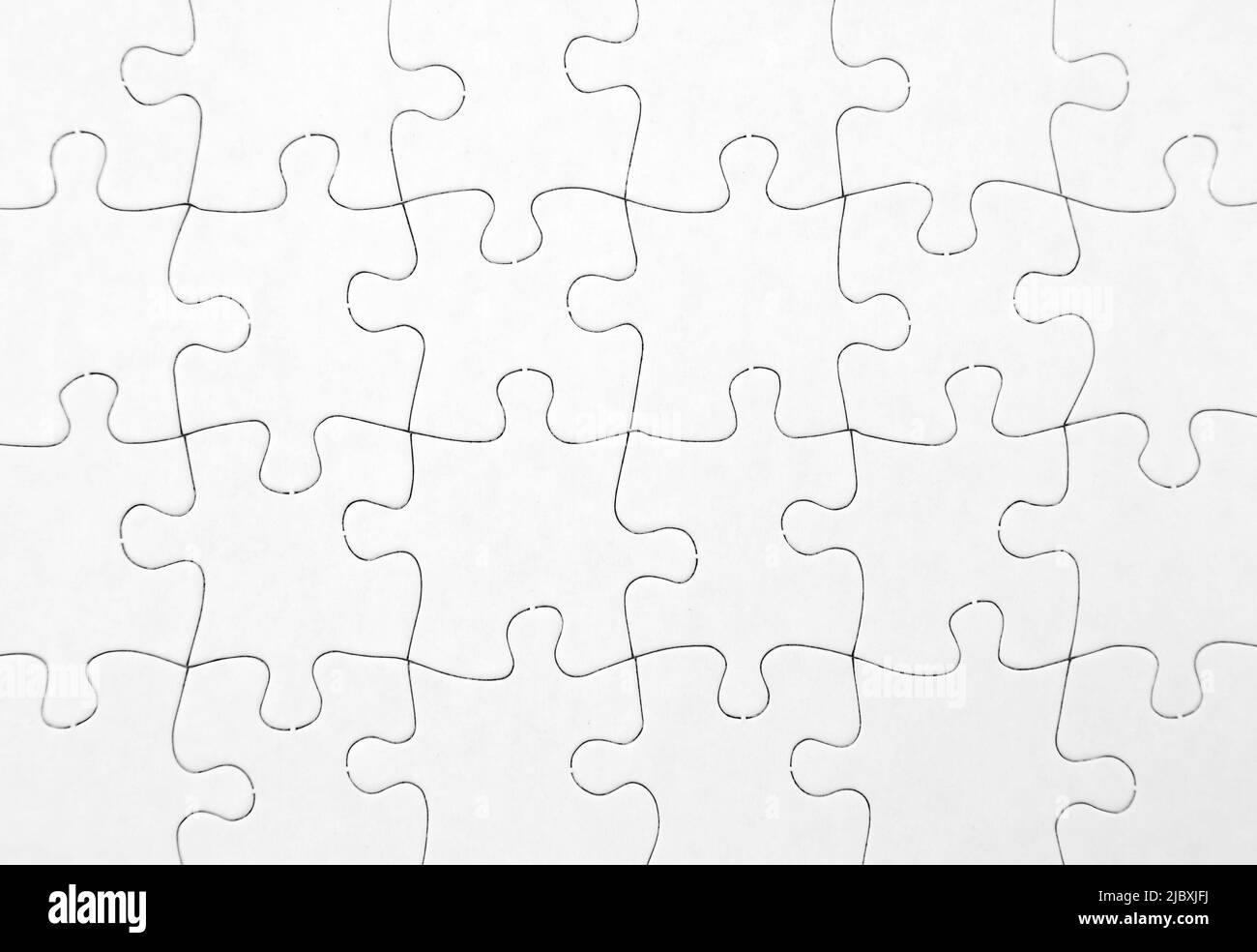 Jigsaw connect Black and White Stock Photos & Images - Alamy