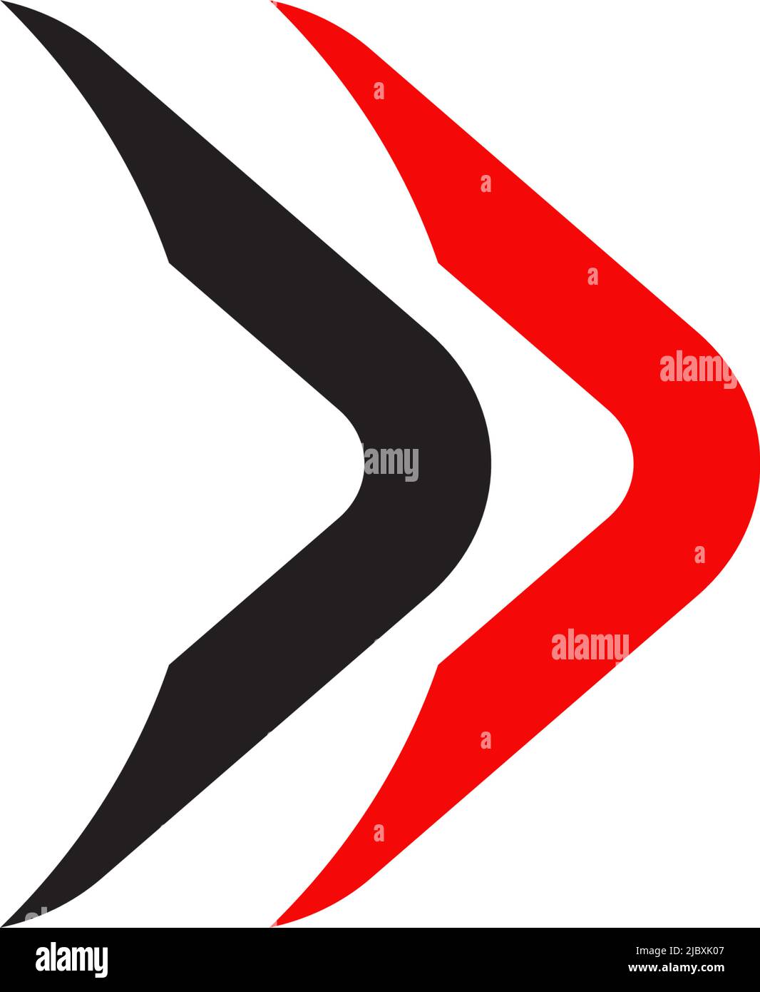 Boomerang weapon icon logo design inspiration vector template Stock ...