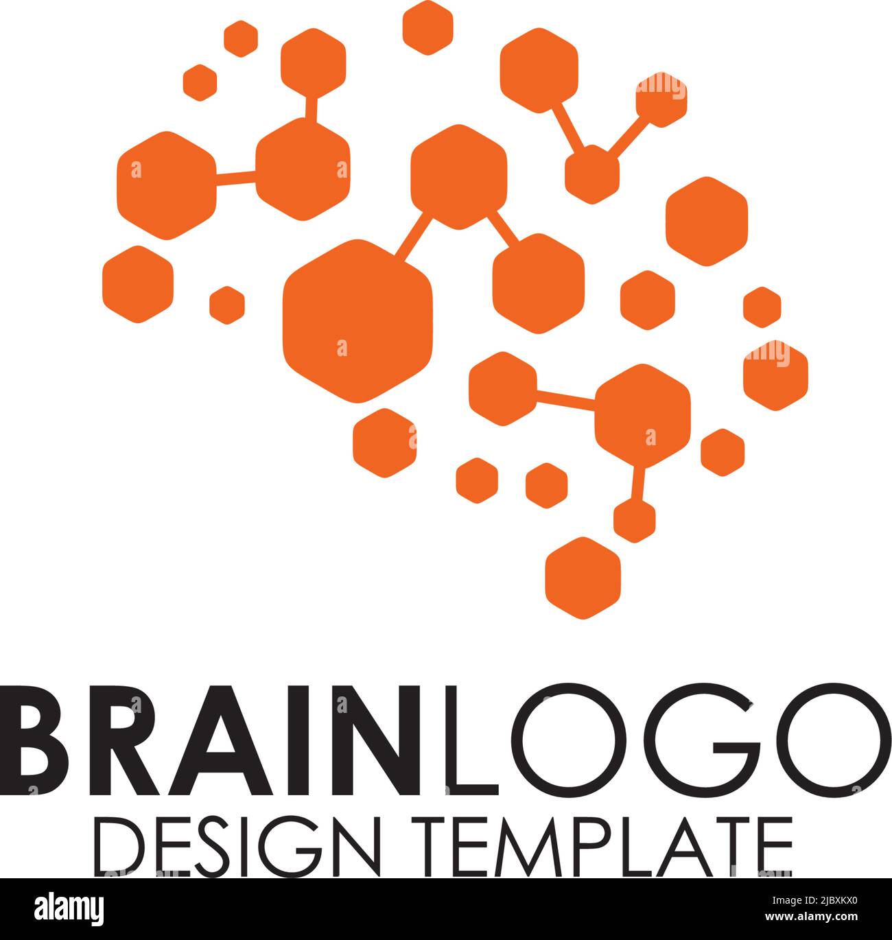 Brain logo design inspiration vector template Stock Vector Image & Art ...