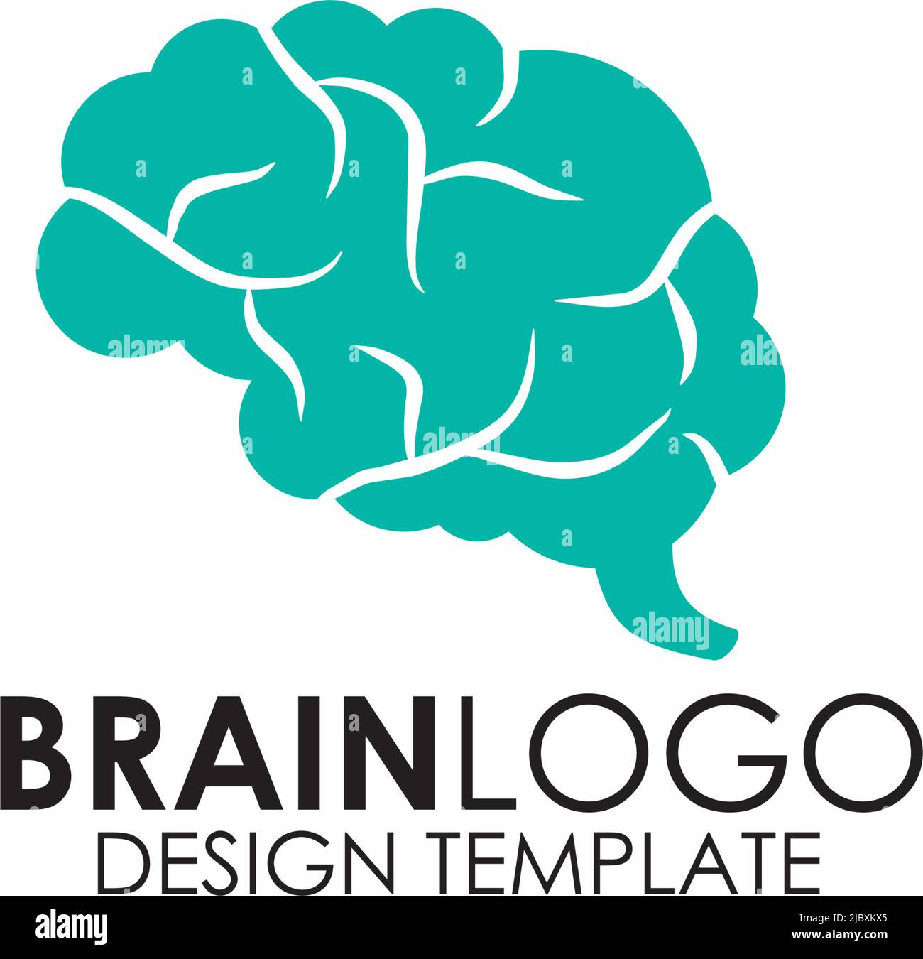 Brain logo design inspiration vector template Stock Vector Image & Art ...