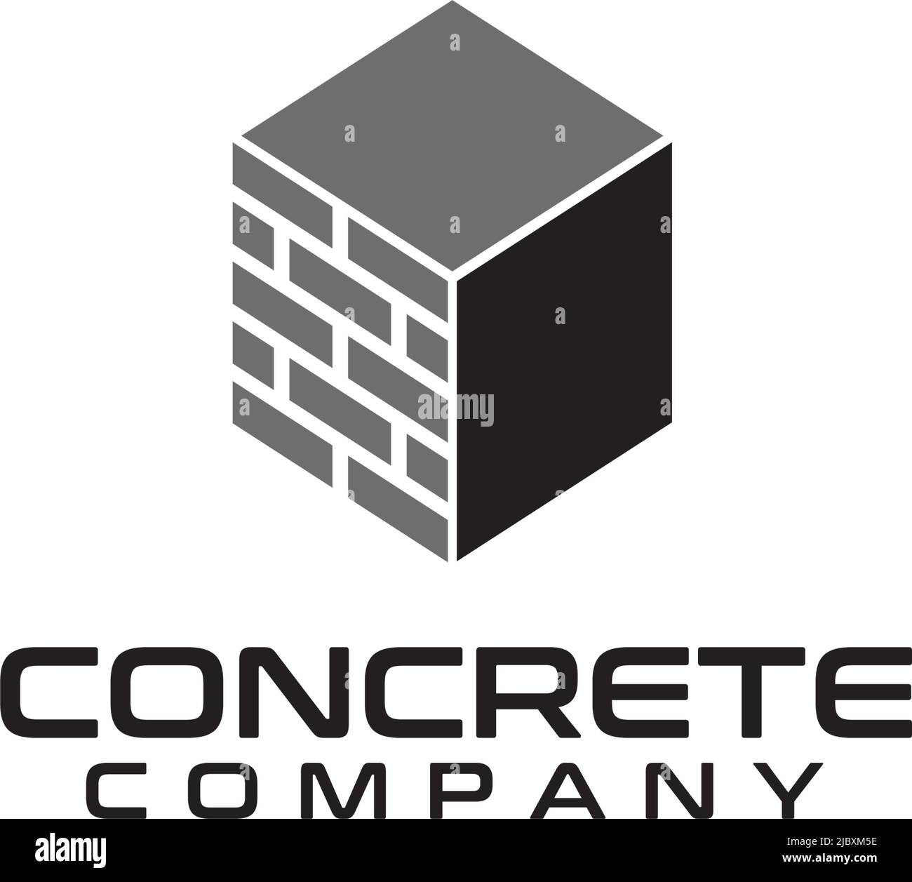 Brick and tile company logo design inspiration vector template Stock ...