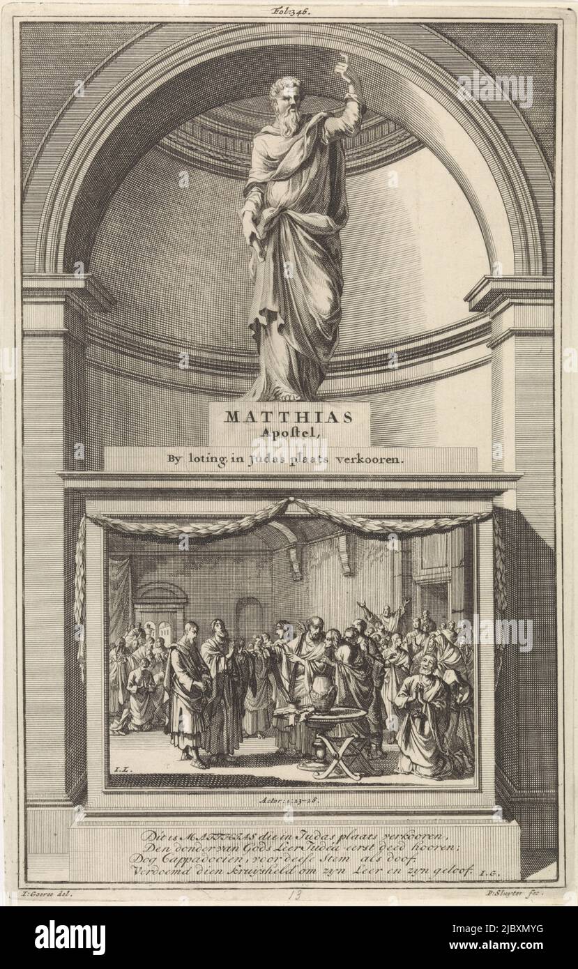 Apostle mattias matthias apostle hi-res stock photography and images ...