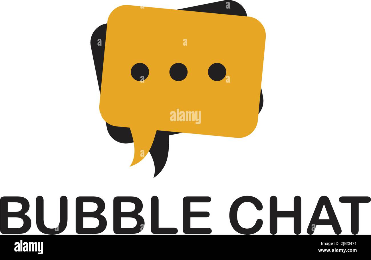 Bubble chat logo icon design inspiration vector template Stock Vector ...