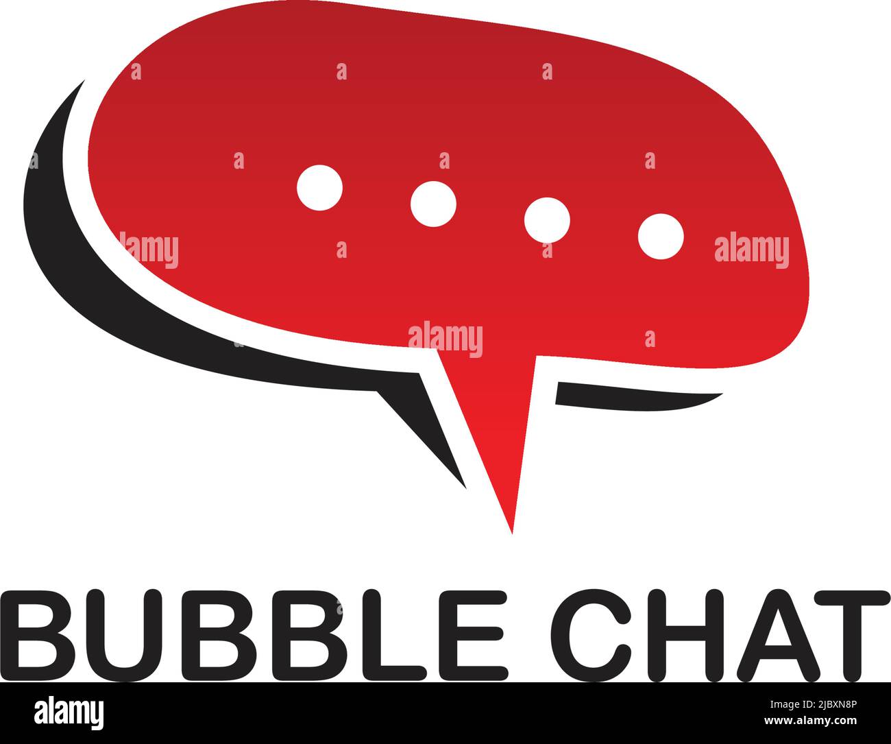 Bubble chat logo icon design inspiration vector template Stock Vector ...