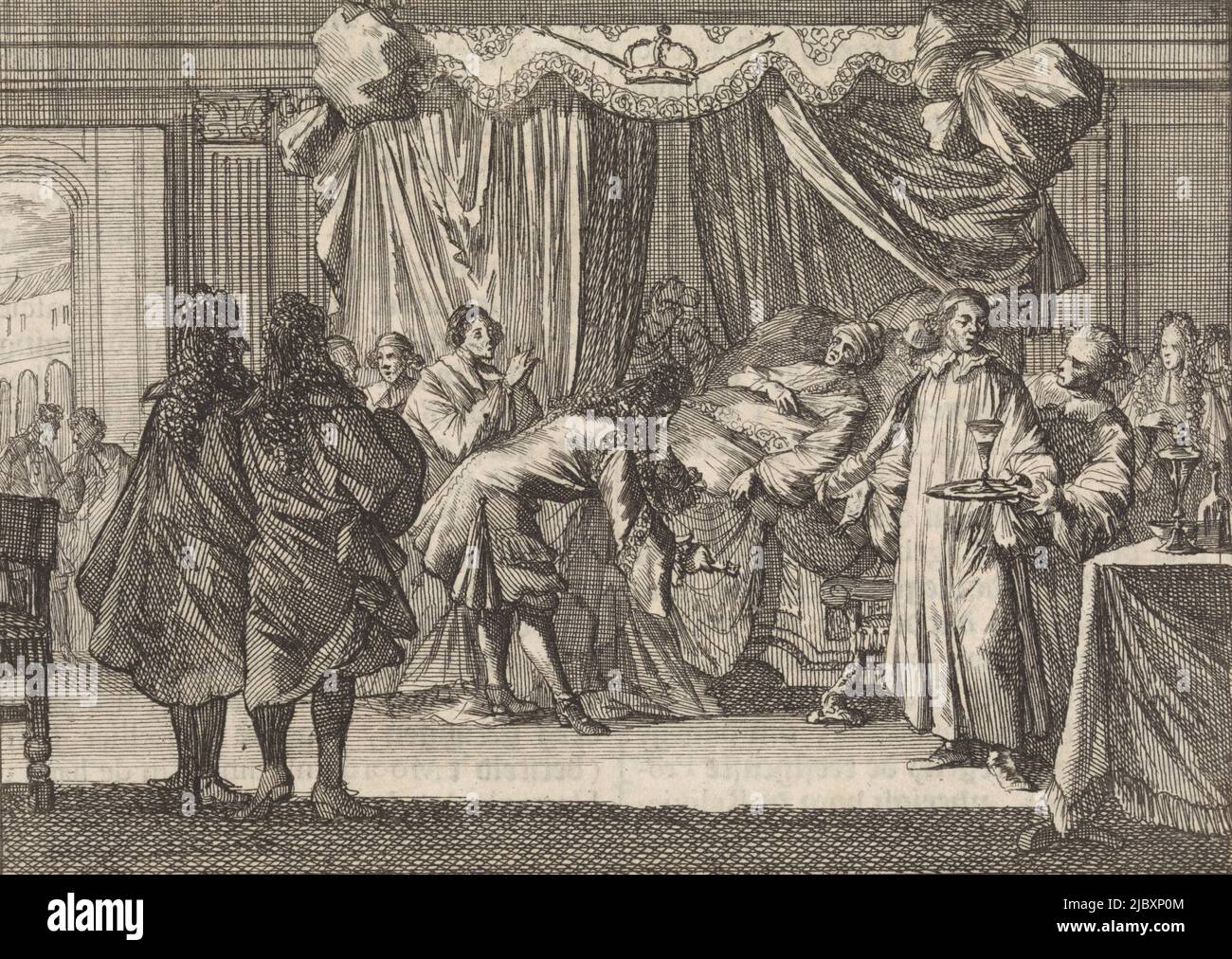 Charles ii england deathbed hi-res stock photography and images - Alamy