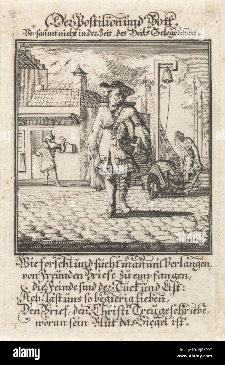 Postiljon der postilion und bott hi-res stock photography and images ...