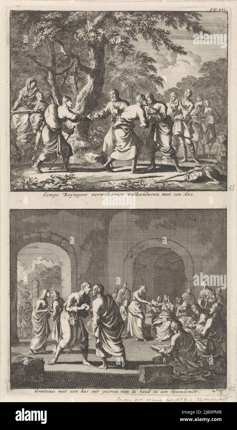 Welcome kiss cheek hi-res stock photography and images - Alamy