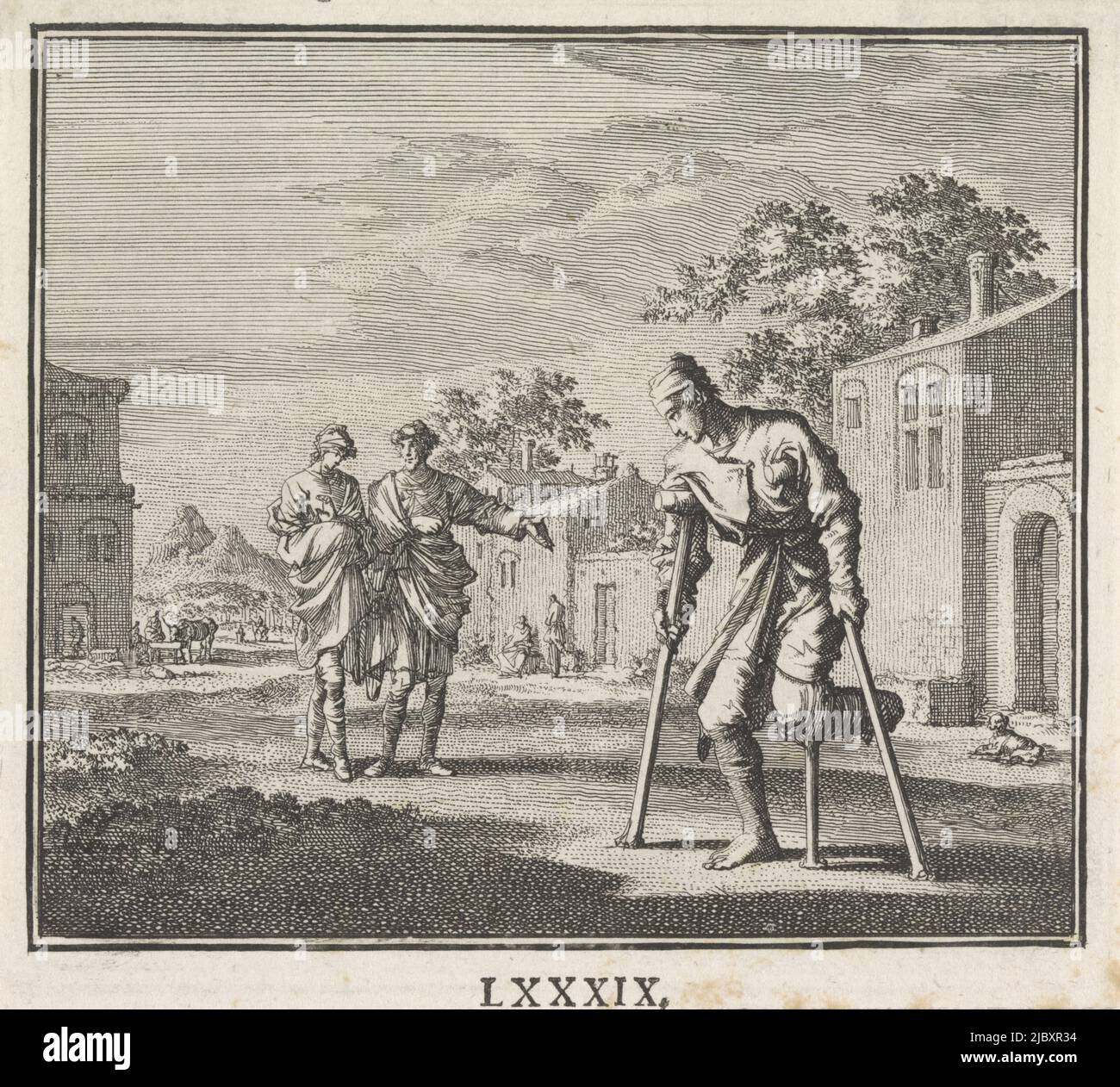 Disabled street scene hi-res stock photography and images - Alamy