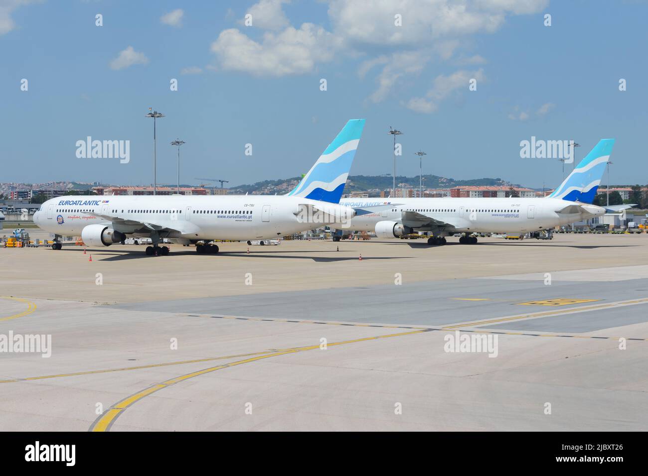 Euroatlantic aircraft hi-res stock photography and images - Alamy