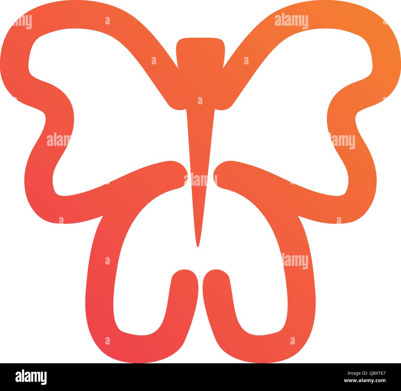 Butterfly logo design inspiration vector template Stock Vector Image ...