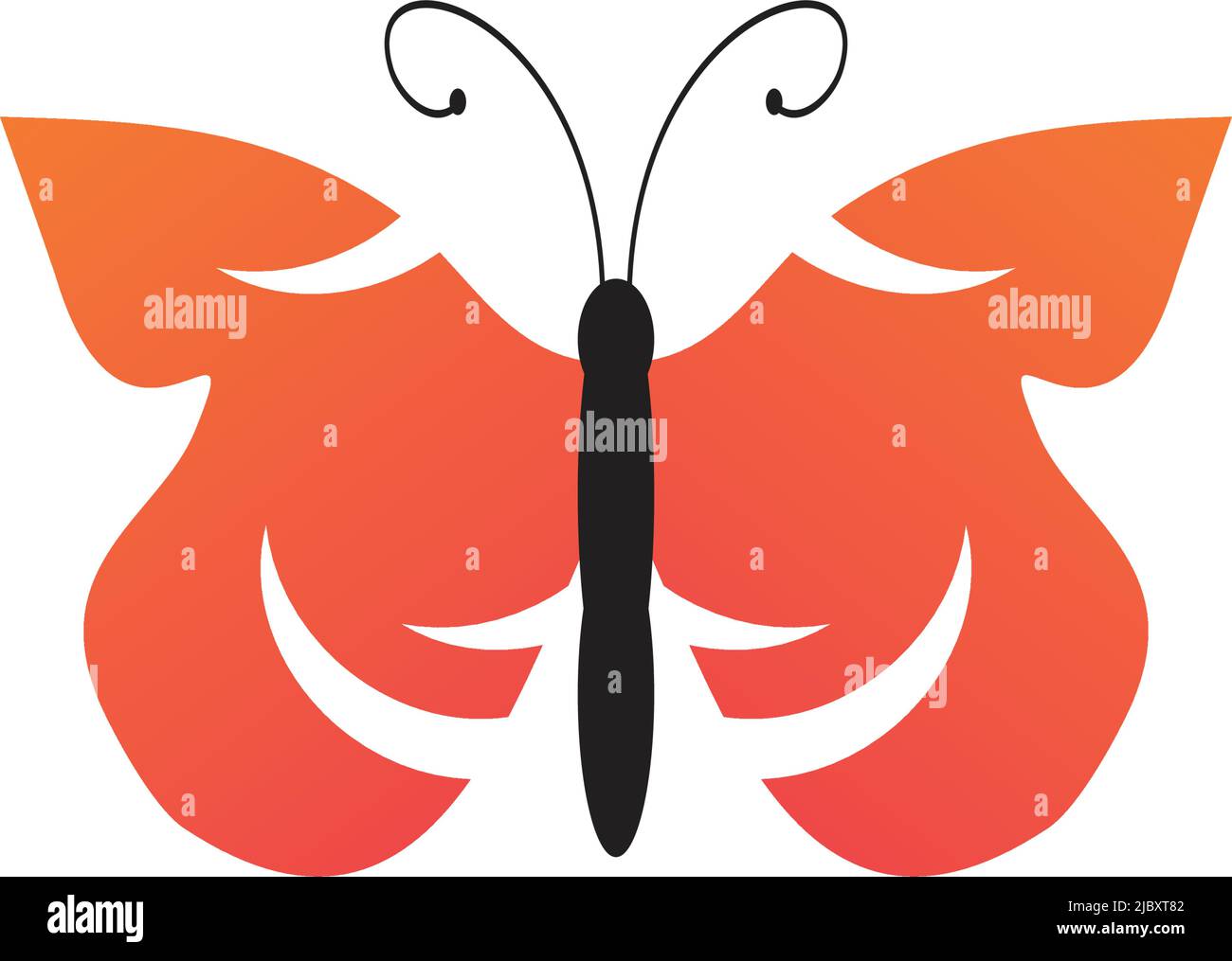 Butterfly logo design inspiration vector template Stock Vector Image ...