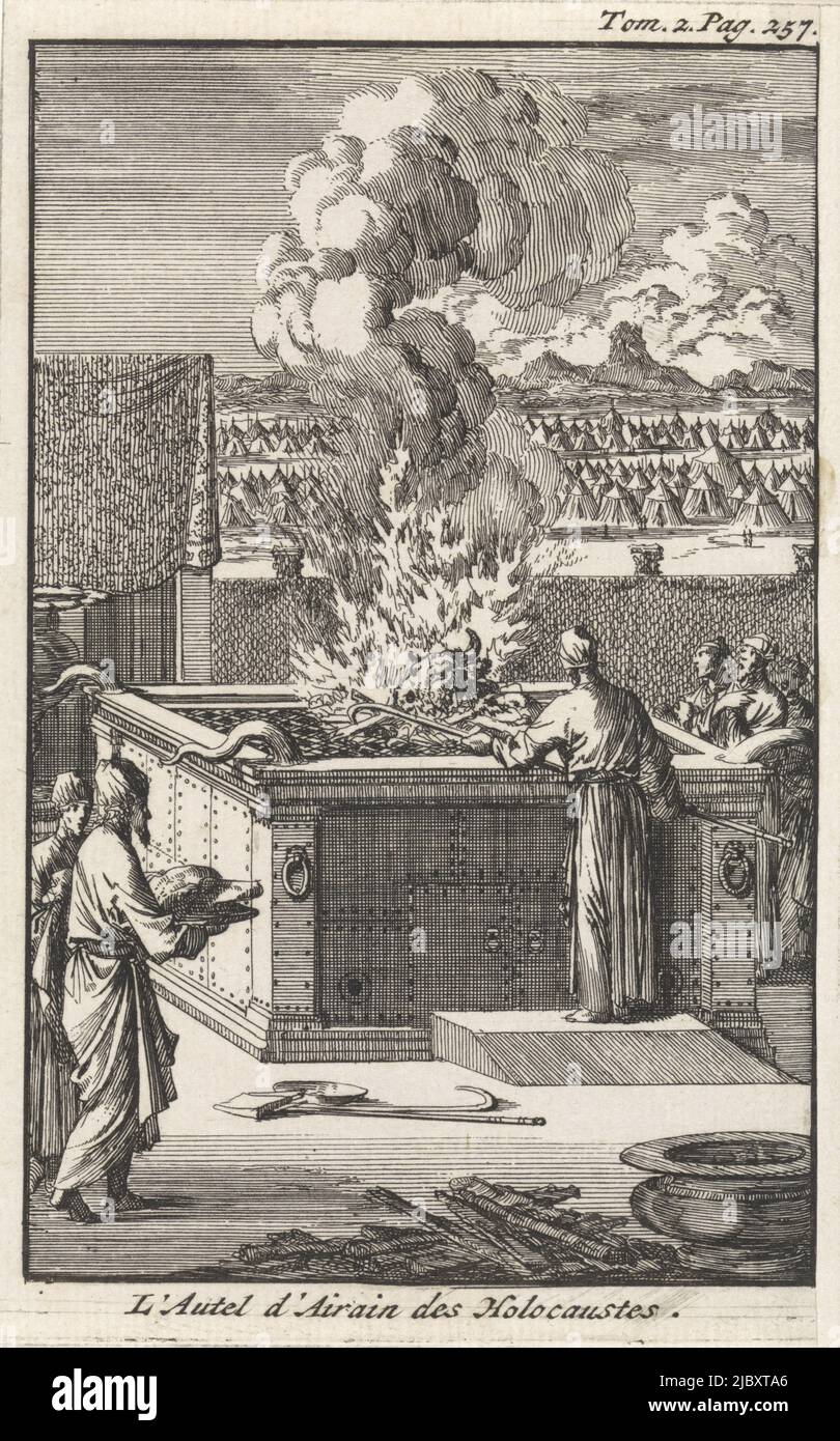 The altar of burnt offering hi-res stock photography and images - Alamy