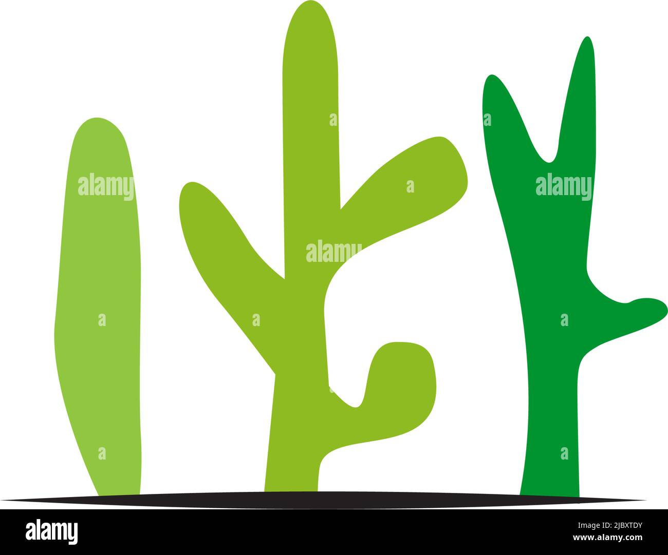 Cactus logo design inspiration vector template Stock Vector Image & Art ...