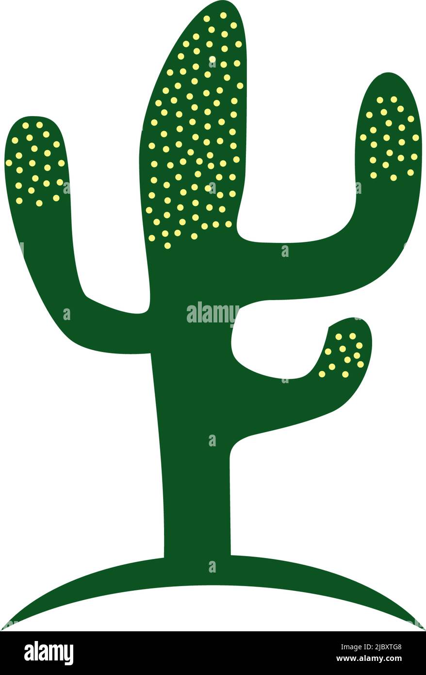Cactus logo design inspiration vector template Stock Vector Image & Art ...