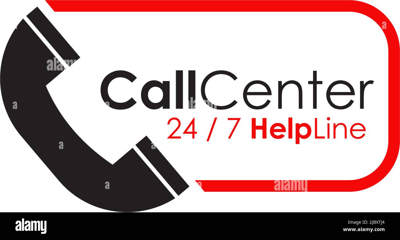 Customer care call center icon symbol logo design template Stock Vector ...