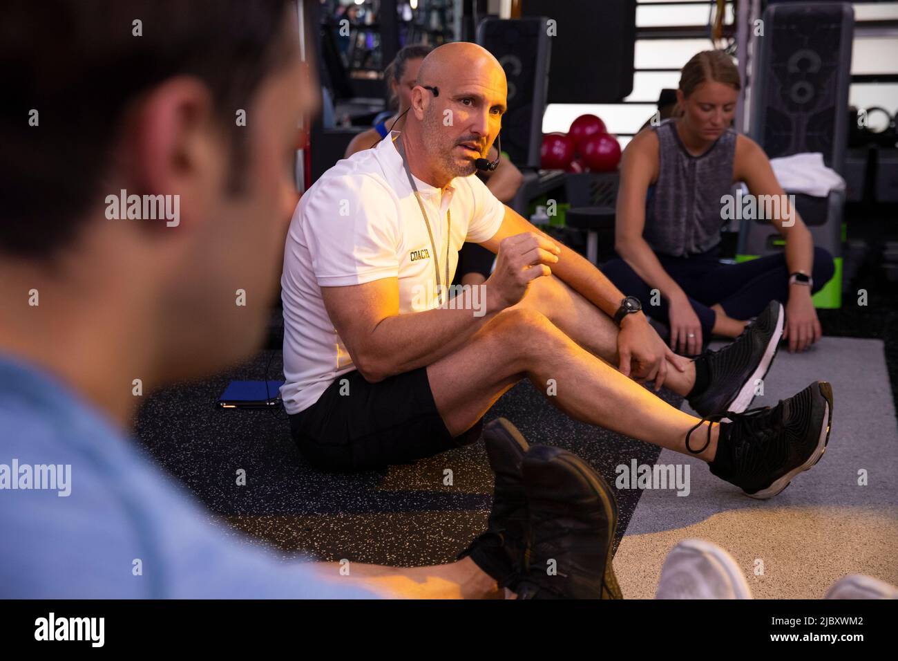 Ground stretching hi-res stock photography and images - Alamy