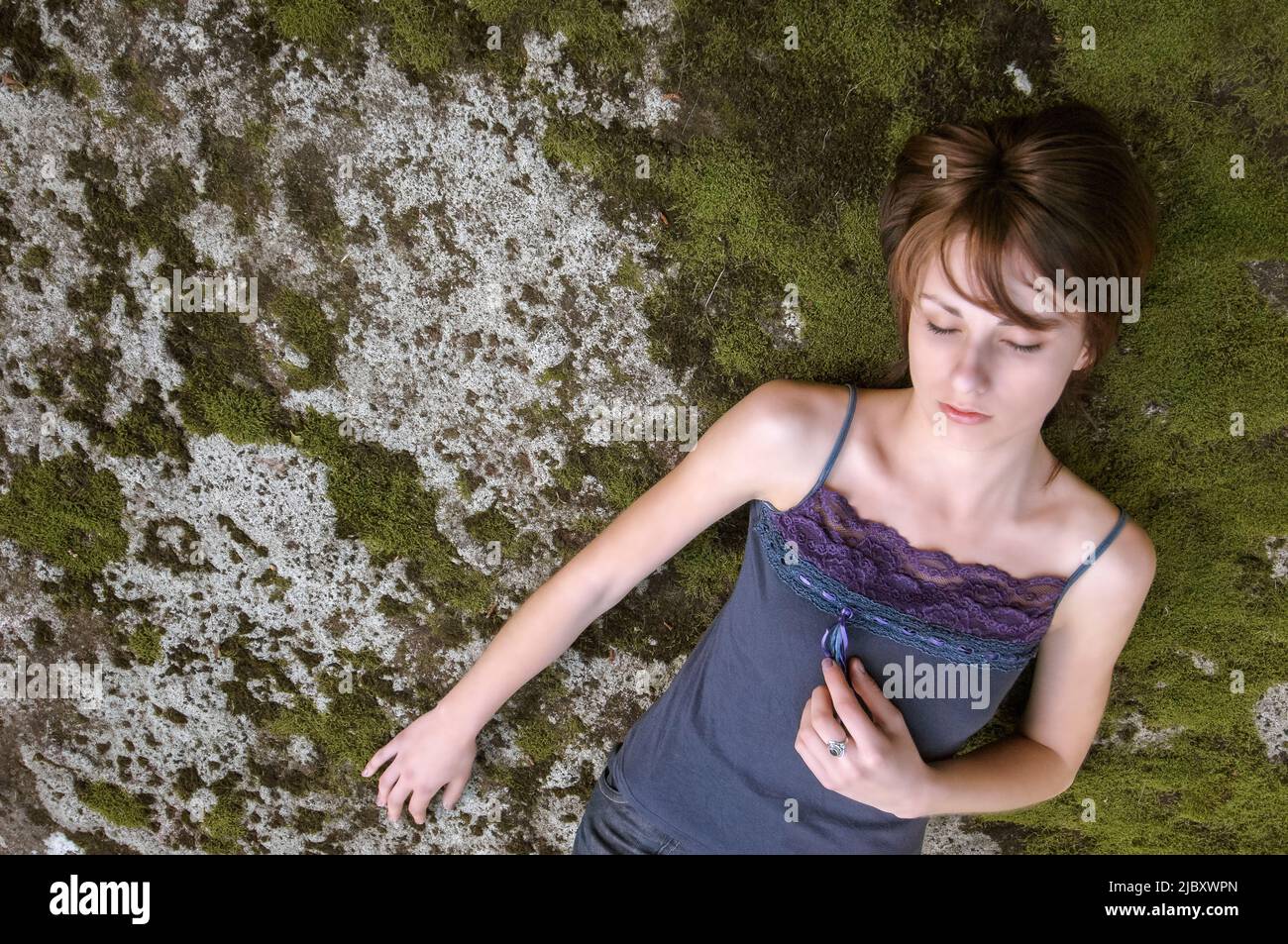 Moss lady hi-res stock photography and images - Alamy