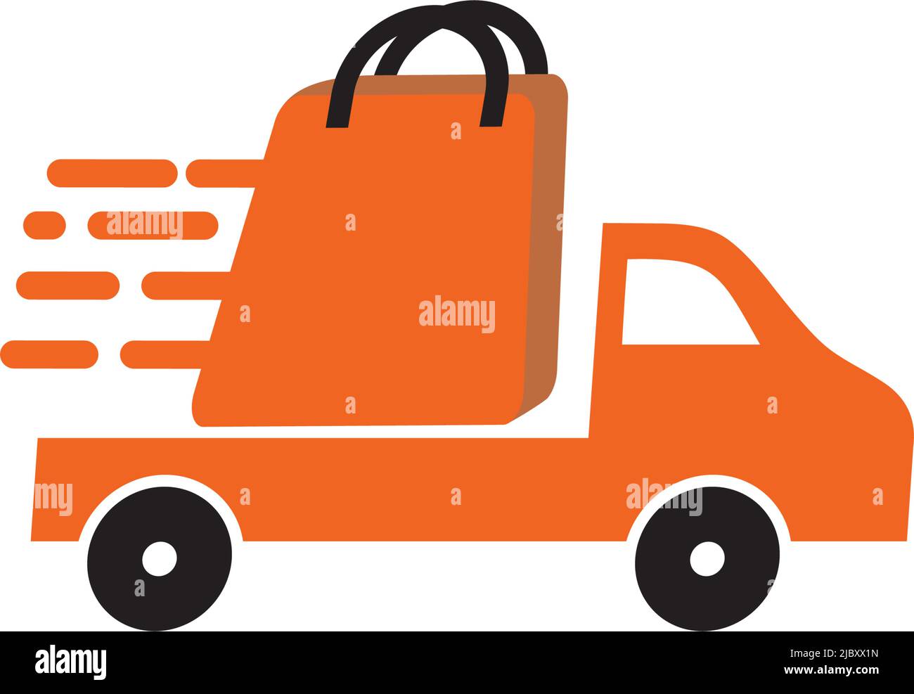 Delivery car logo design inspiration vector template Stock Vector Image ...