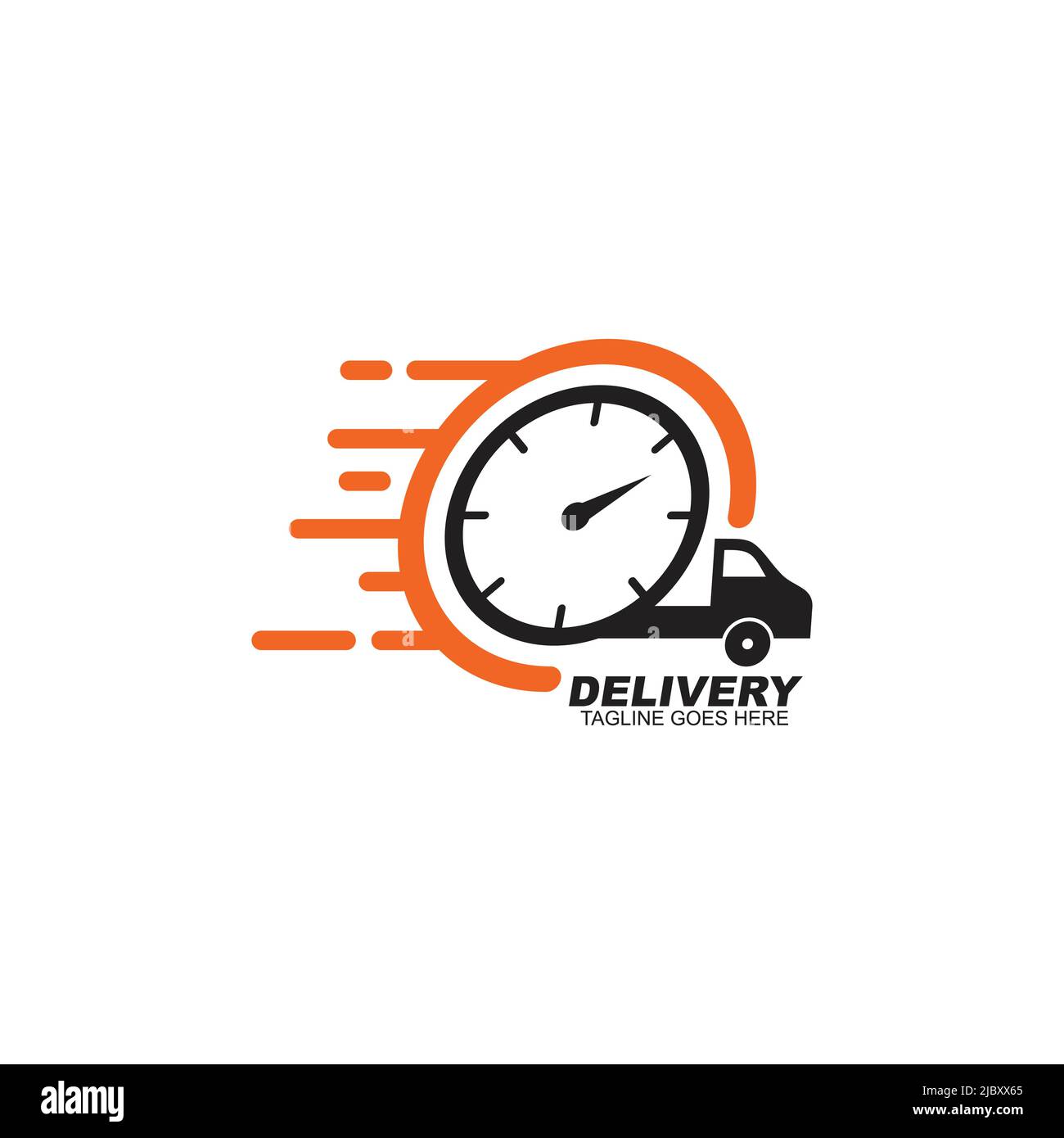Delivery car logo design inspiration vector template Stock Vector Image & Art - Alamy