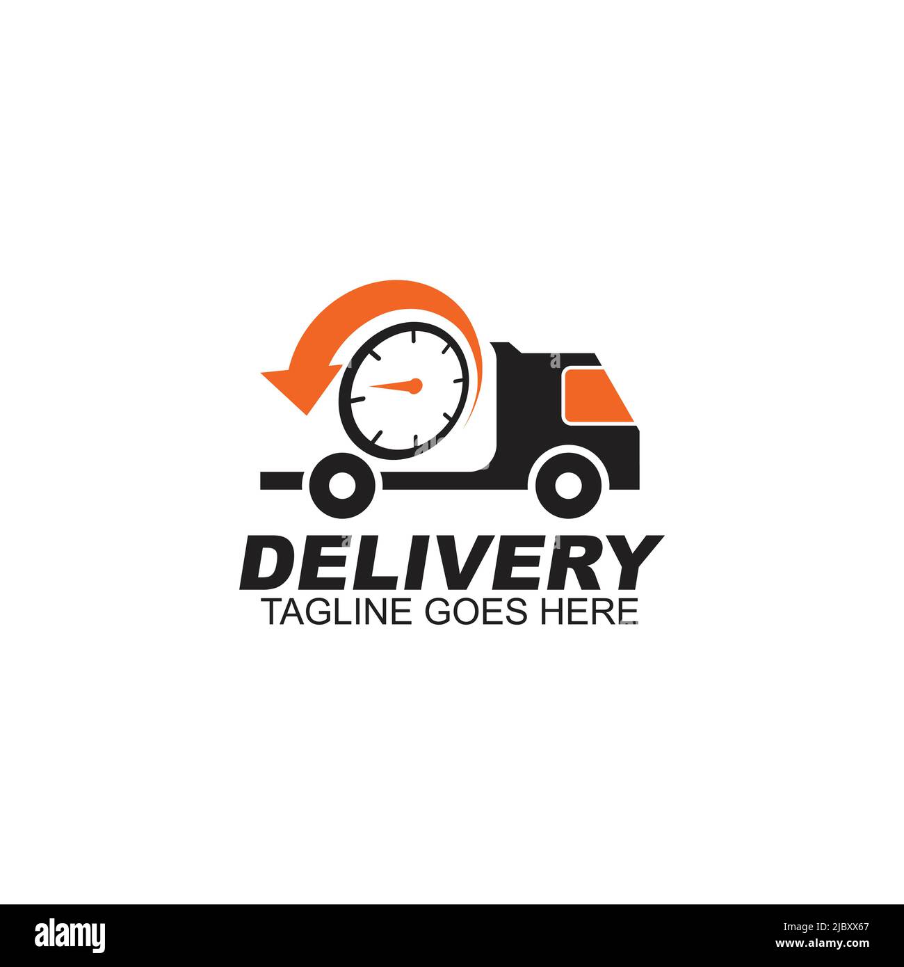 Delivery car logo design inspiration vector template Stock Vector Image & Art - Alamy