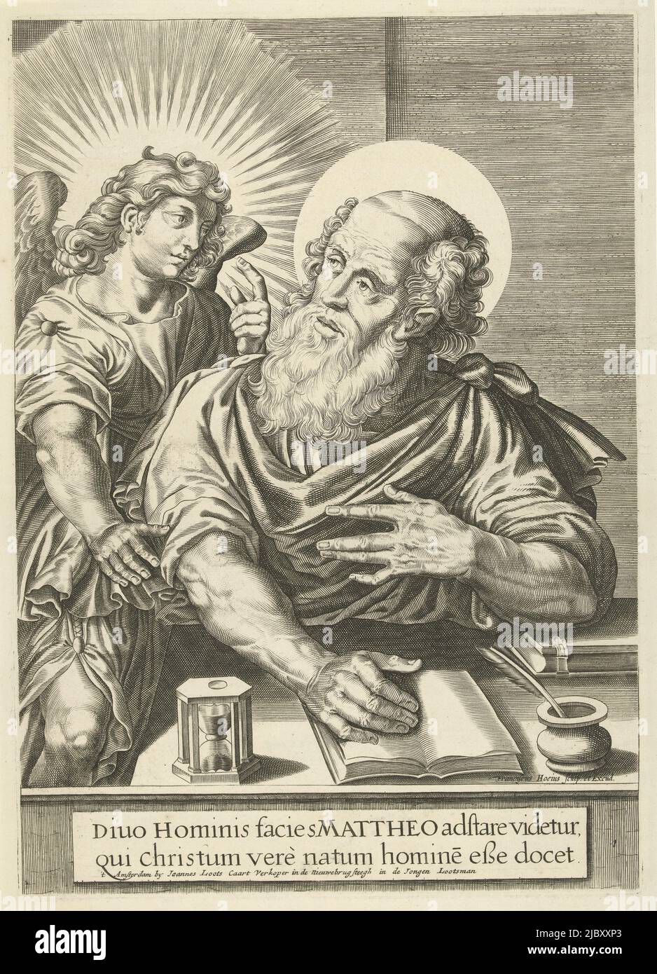 Evangelist matthew seated hi-res stock photography and images - Alamy