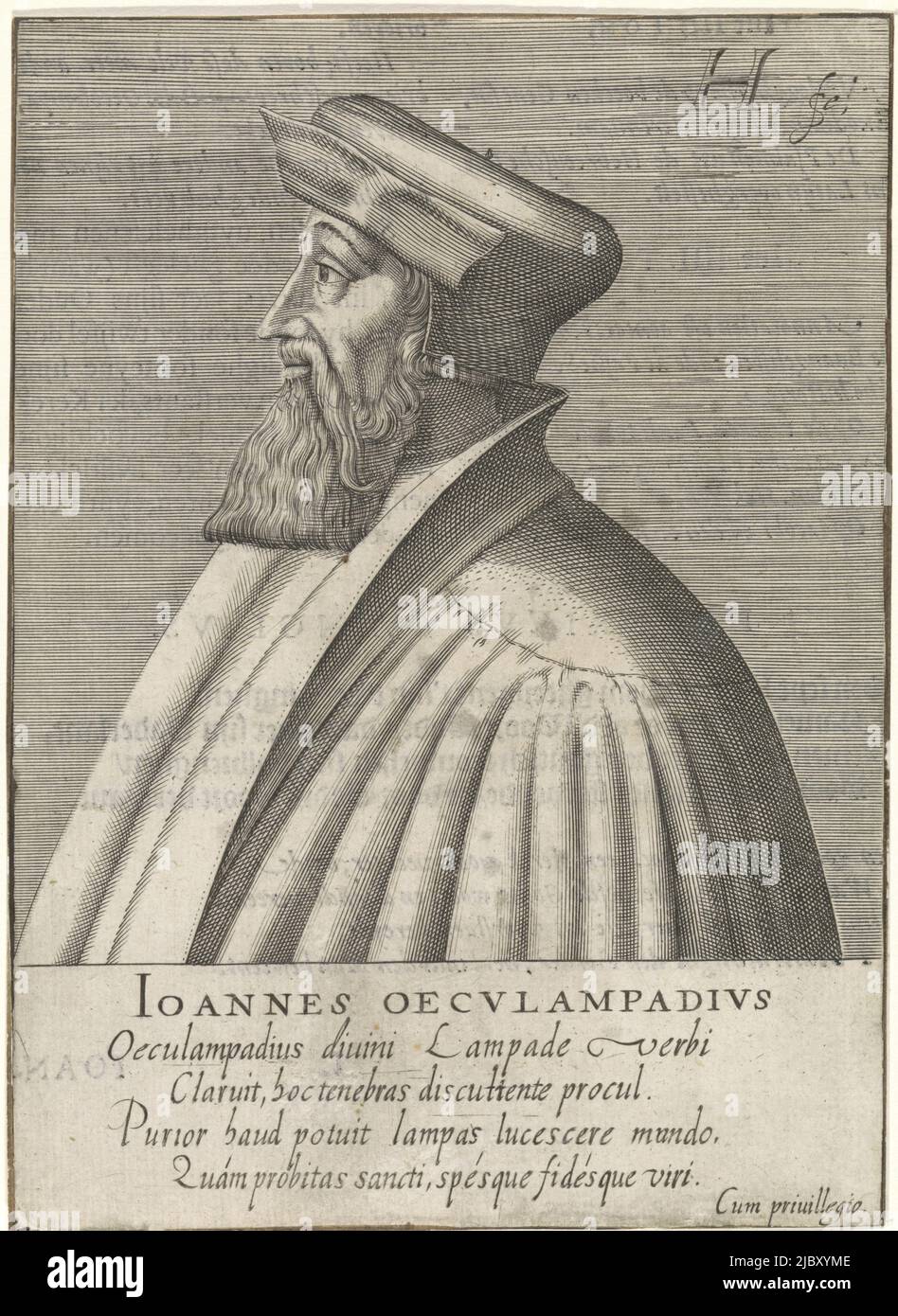John oecolampadius famous reformers hi-res stock photography and images ...