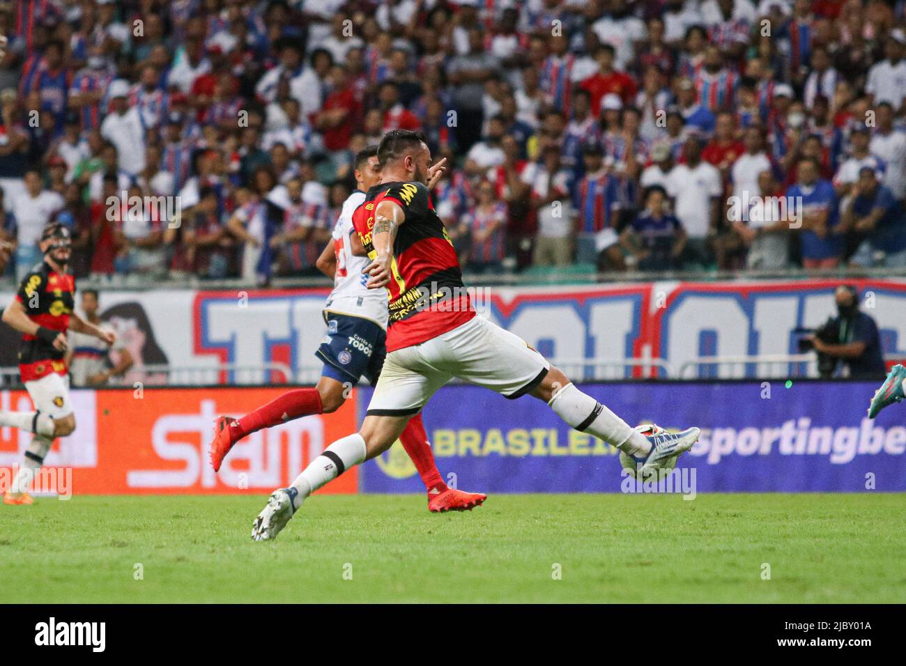 BA - Salvador - 06/08/2022 - BRAZILIAN B 2022, BAHIA X SPORT - Giovanni ...