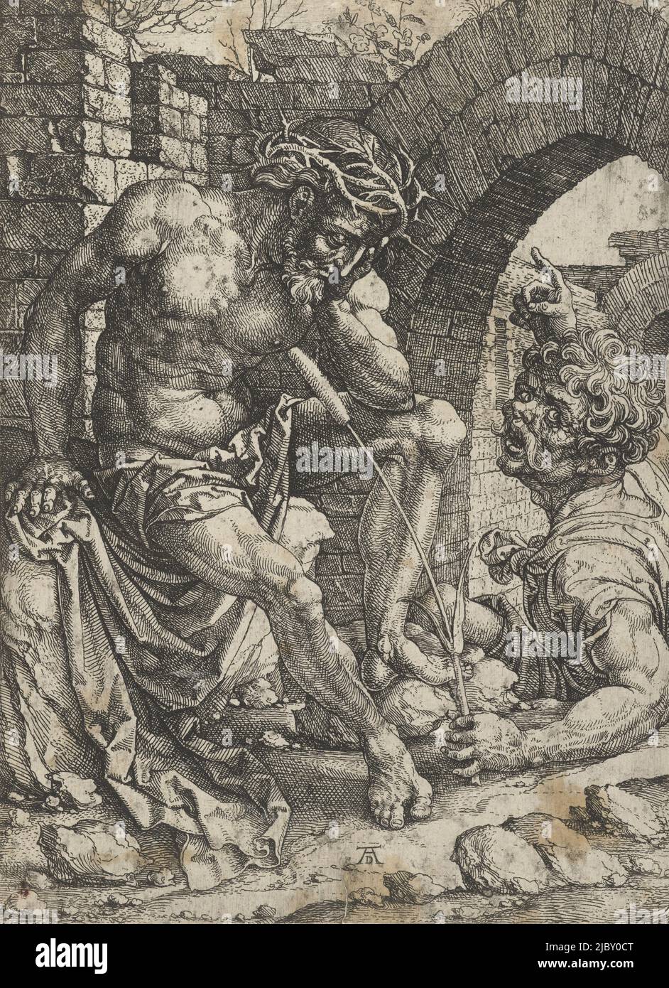 Cold stone mocking christ hi-res stock photography and images - Alamy