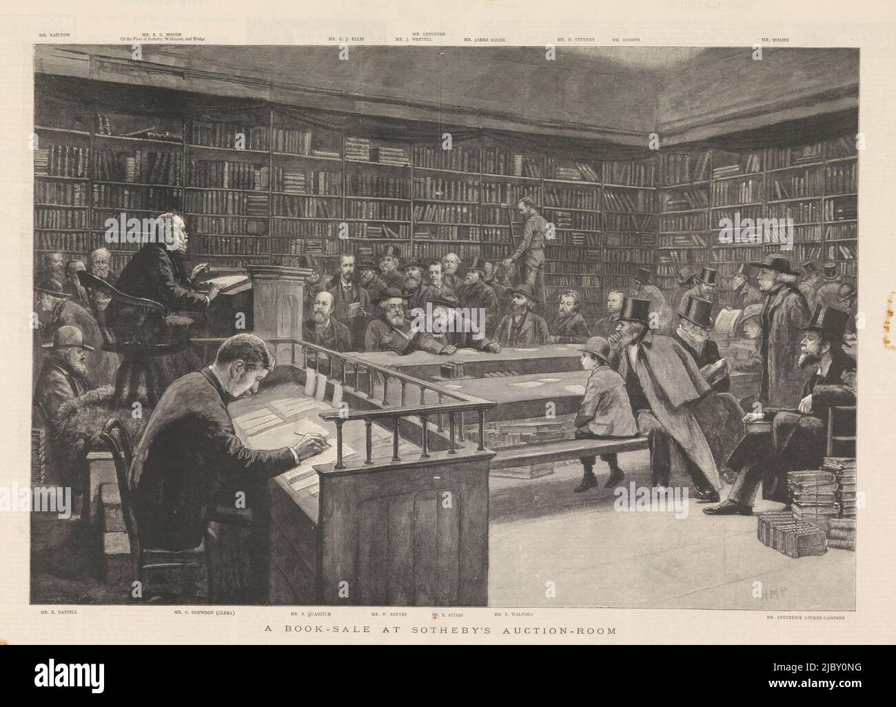 Sothebys auctioneer london hi-res stock photography and images - Alamy