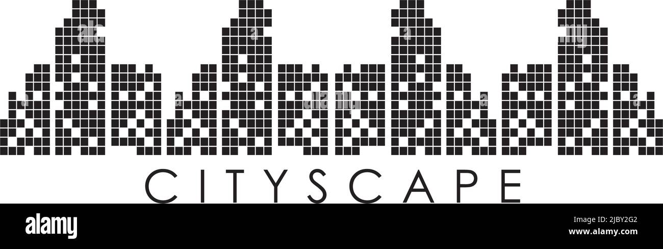 Cityscape logo design inspiration vector template Stock Vector Image ...