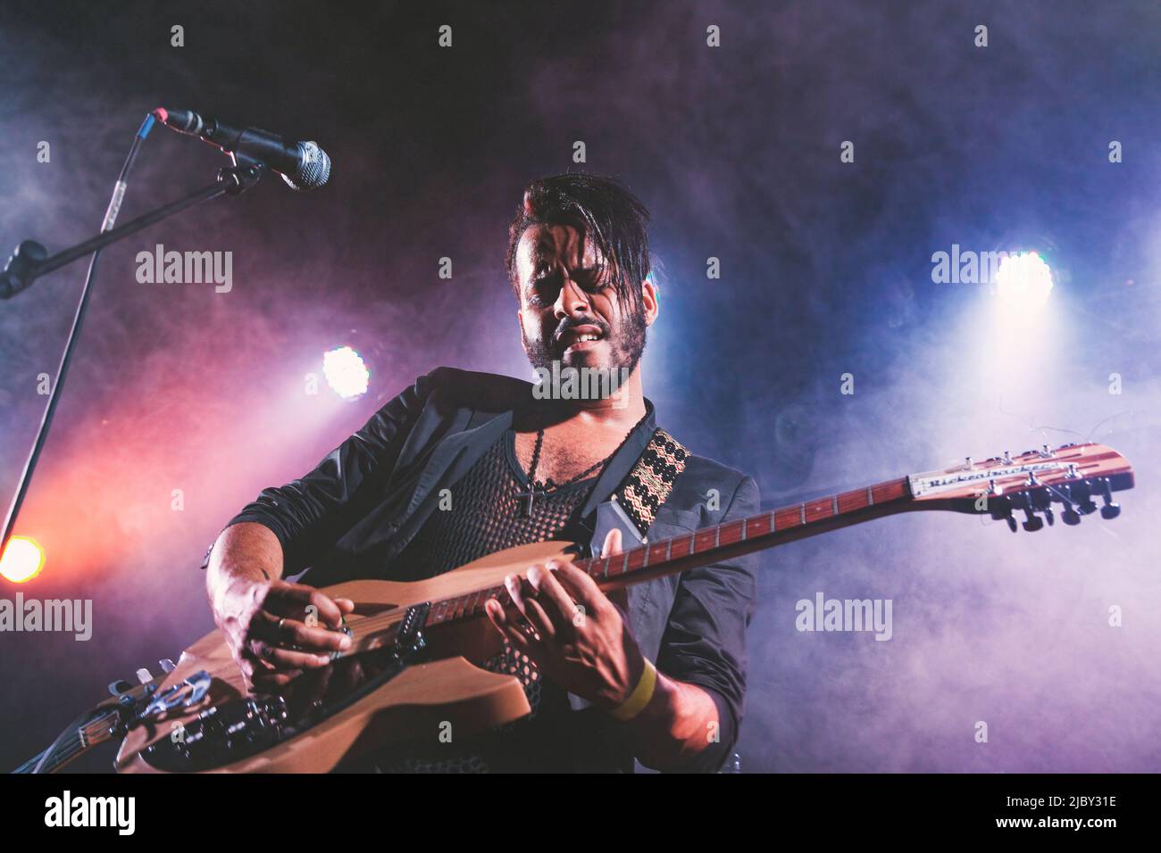 George Lewis Jr better known by his stage name Twin Shadow performs on ...