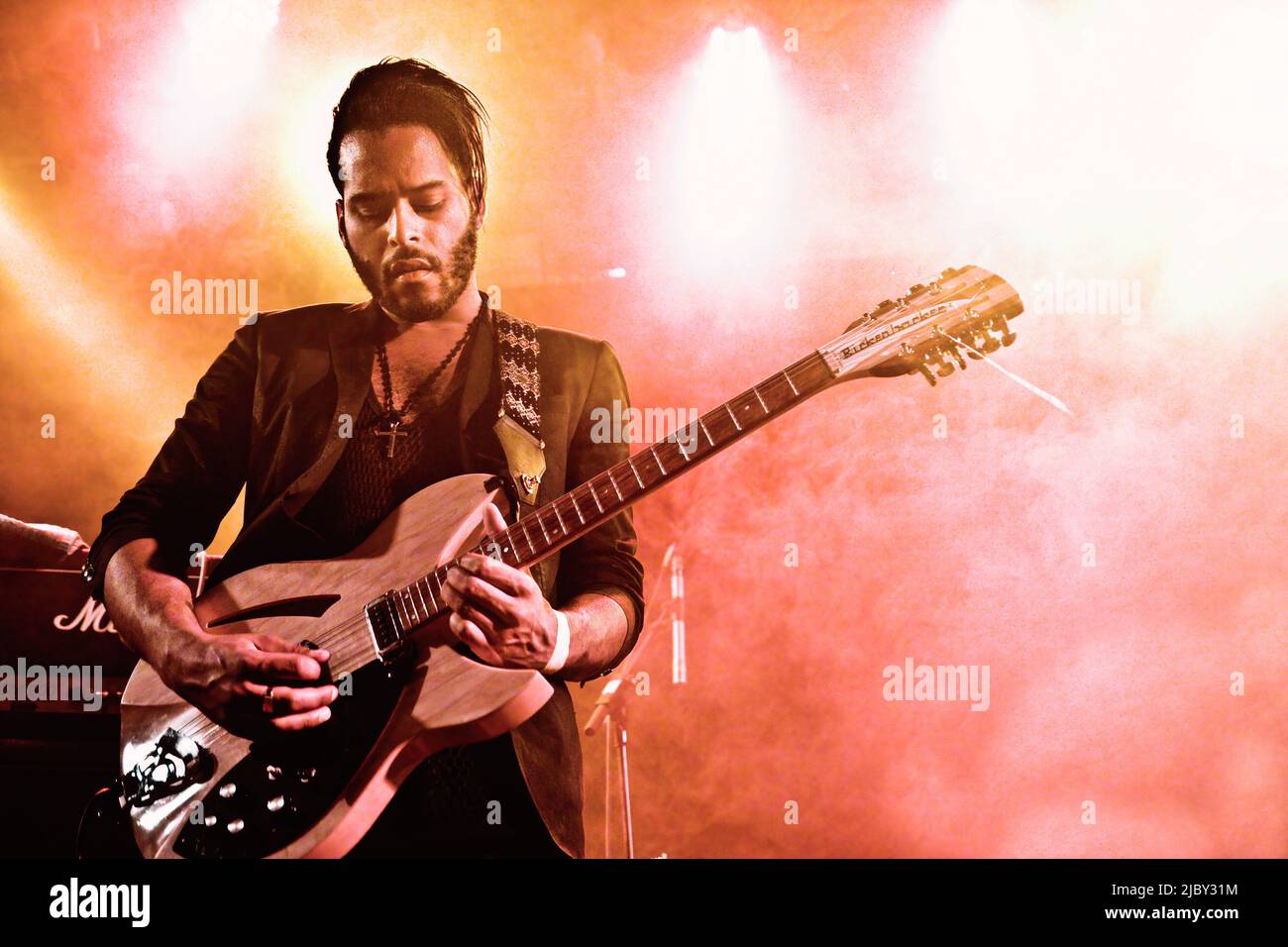 George Lewis Jr better known by his stage name Twin Shadow performs on ...