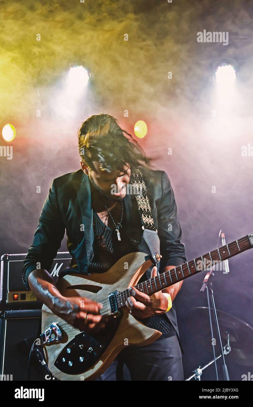George Lewis Jr better known by his stage name Twin Shadow performs on ...