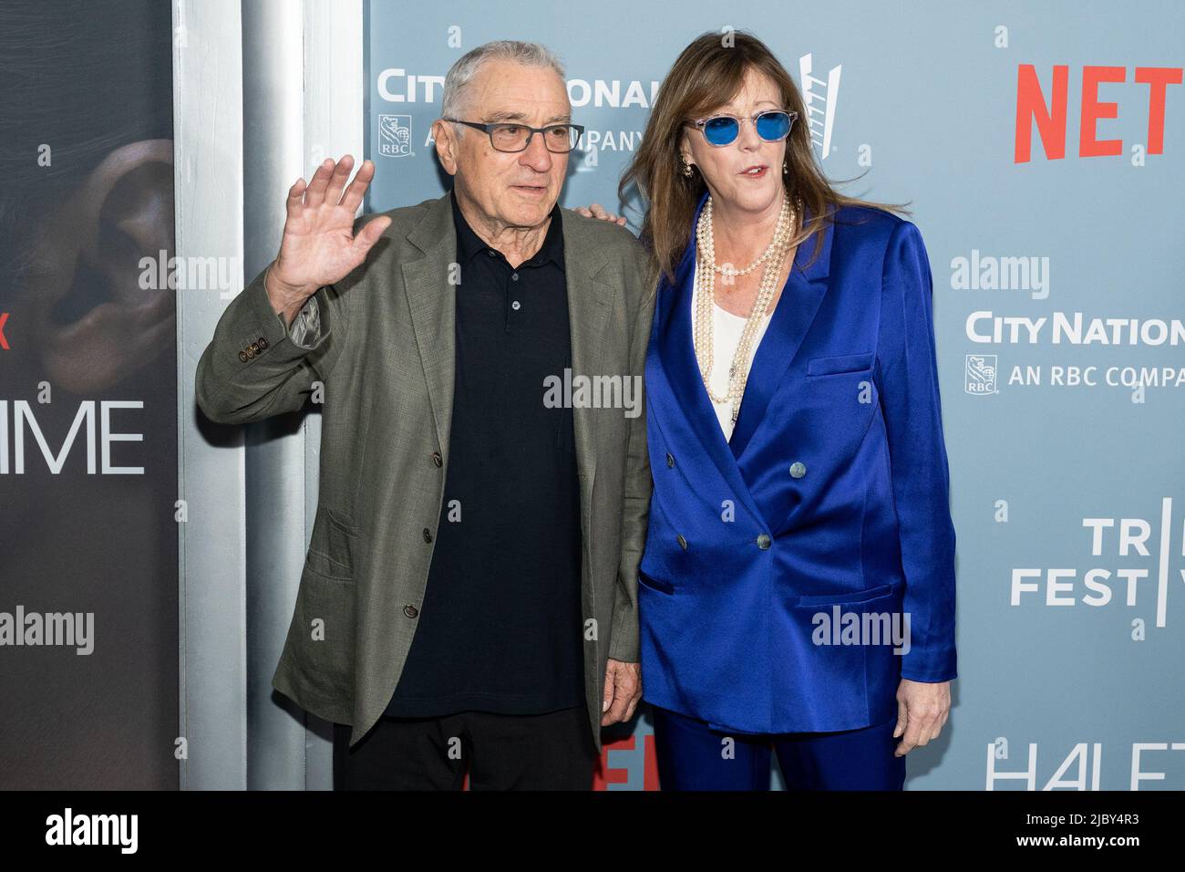 New York, United States. 08th June, 2022. Robert De Niro and Jane ...